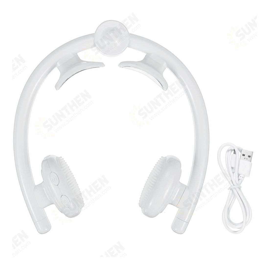 10 Gears Electric Neck Massager Smart Charging Pulse Relax Cervical ...