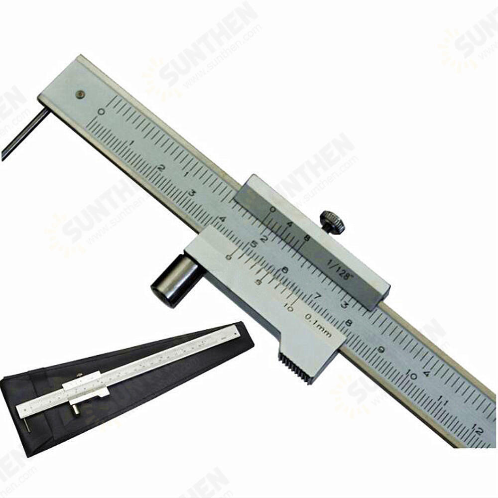 0-200mm Marking Vernier Caliper With Carbide Scriber Parallel Marking ...