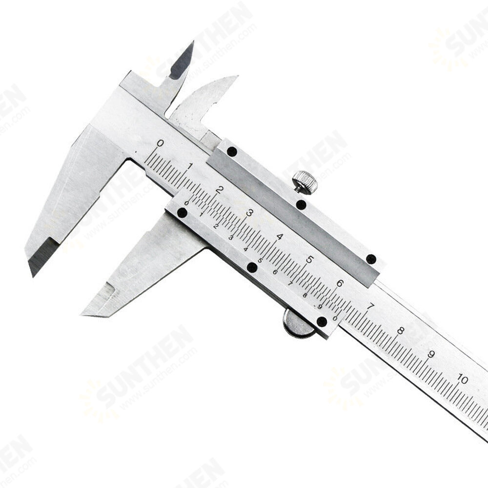 Mini Vernier Caliper150mm 200mm 300mm Steel Hardened Metric Machinist ...