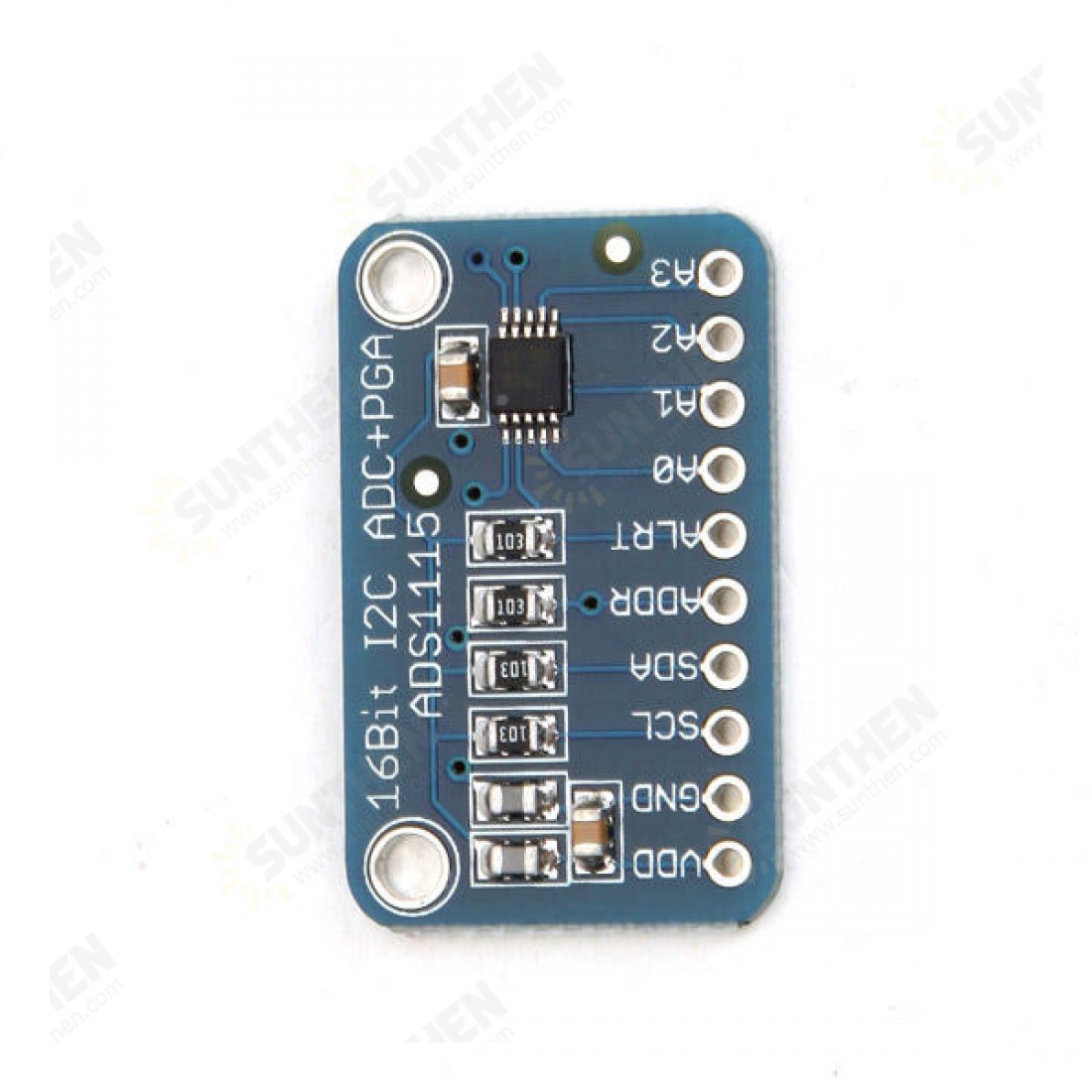 Arduino ADC ADS1115 16-Bit Module - 4 Channel Precision Board For Arduino & Raspberry Pi ADC ...