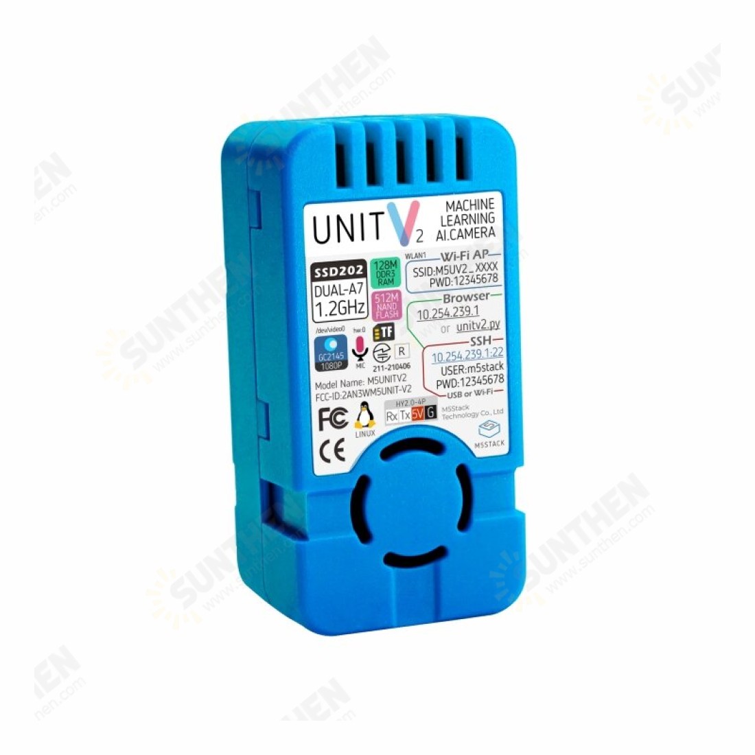 UnitV2 The Standalone AI Camera for Edge Computing SSD202D AI Recognition Industrial Visual ...
