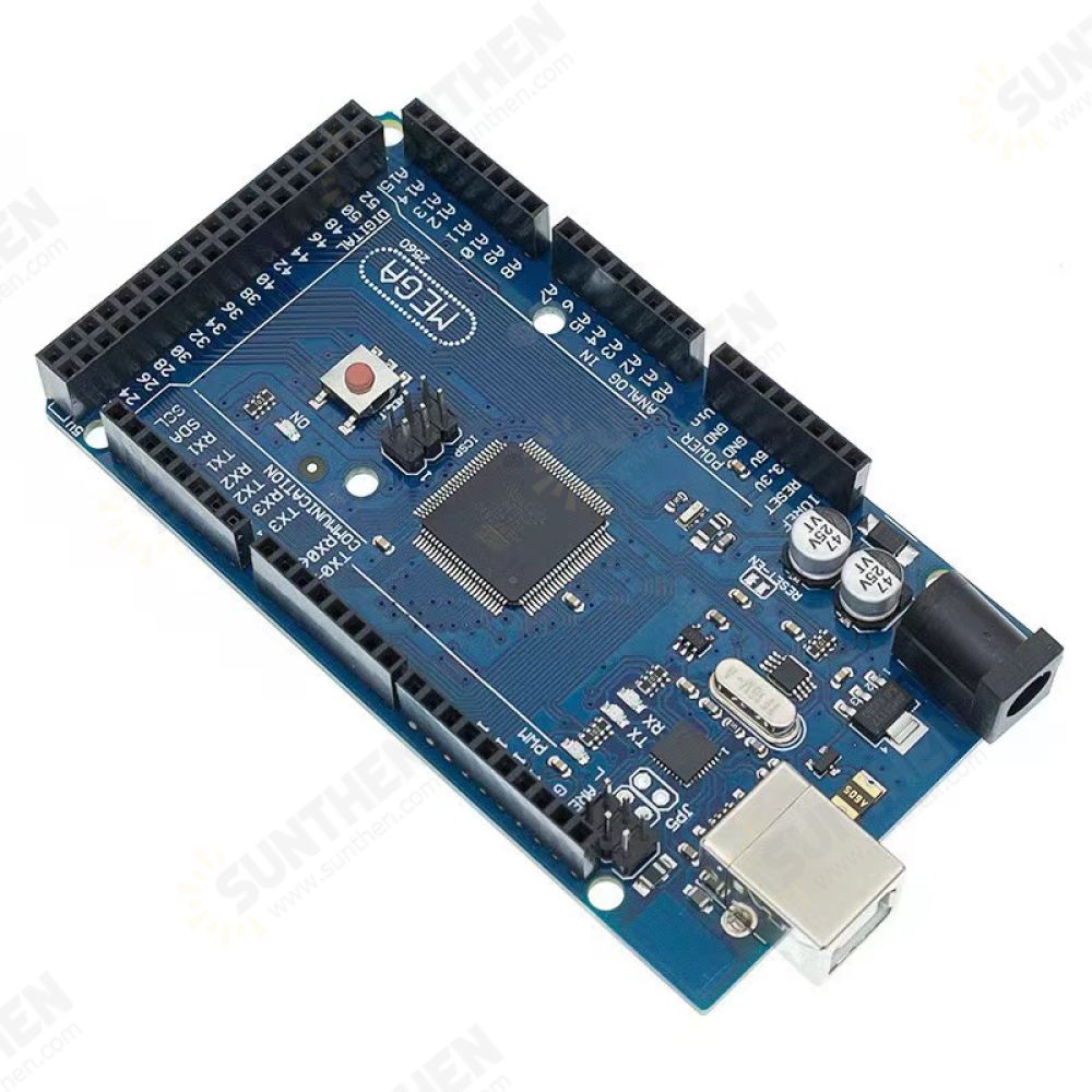Mega 2560 R3 ATmega2560-16AU Development Board Without USB Cable for Arduino - products that ...