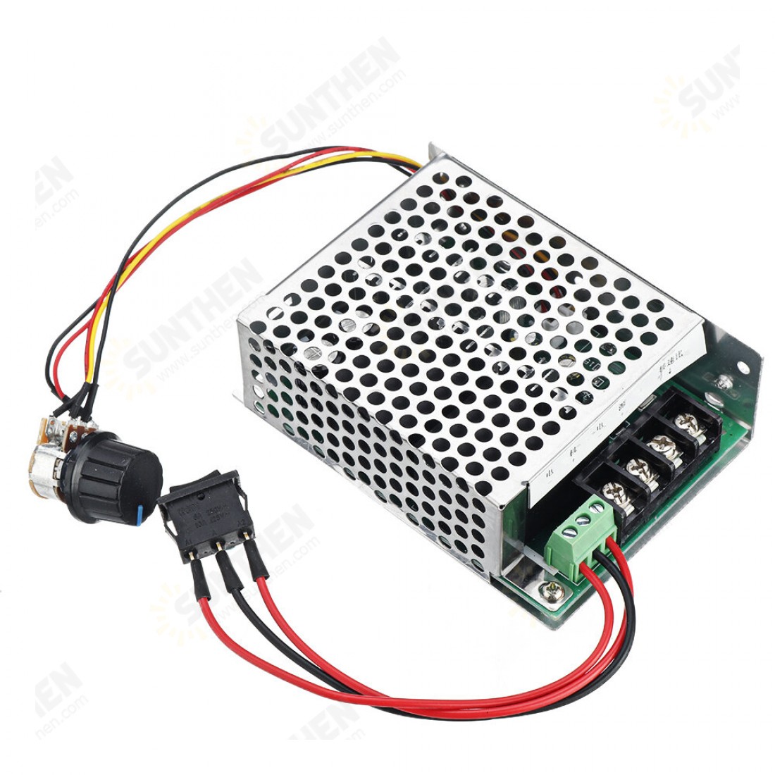 40A 2000W PWM DC Motor Controller Reverse Speed Switch Forward and ...