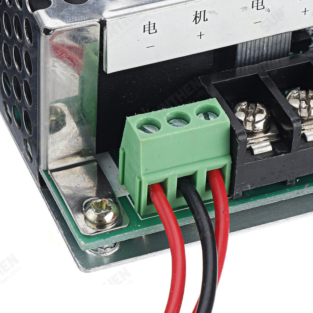 40A 2000W PWM DC Motor Controller Reverse Speed Switch Forward and ...