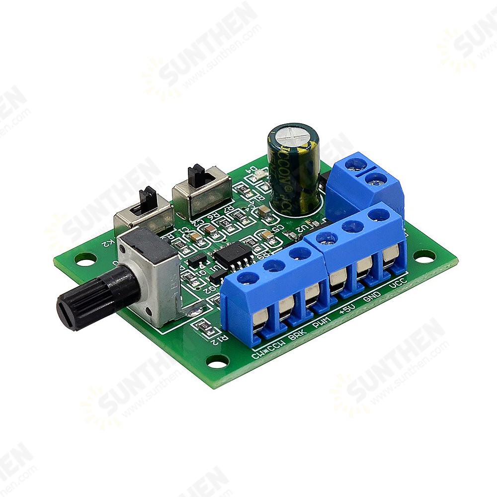 DC 8-24V Brushless DC Motor Speed Controller with Drive PWM Speed ...