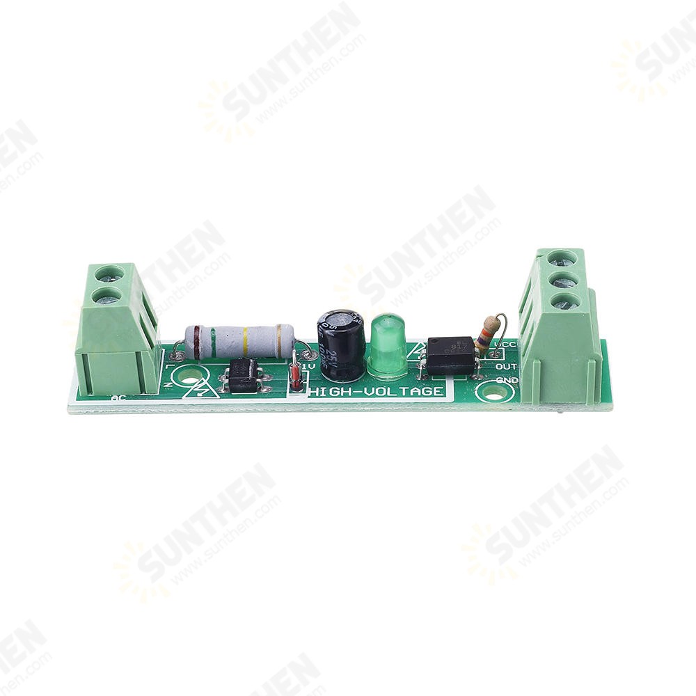 1 Bit Ac 220v Optocoupler Isolation Module Voltage Detect Board Adaptive 3 5vplc Isolamento