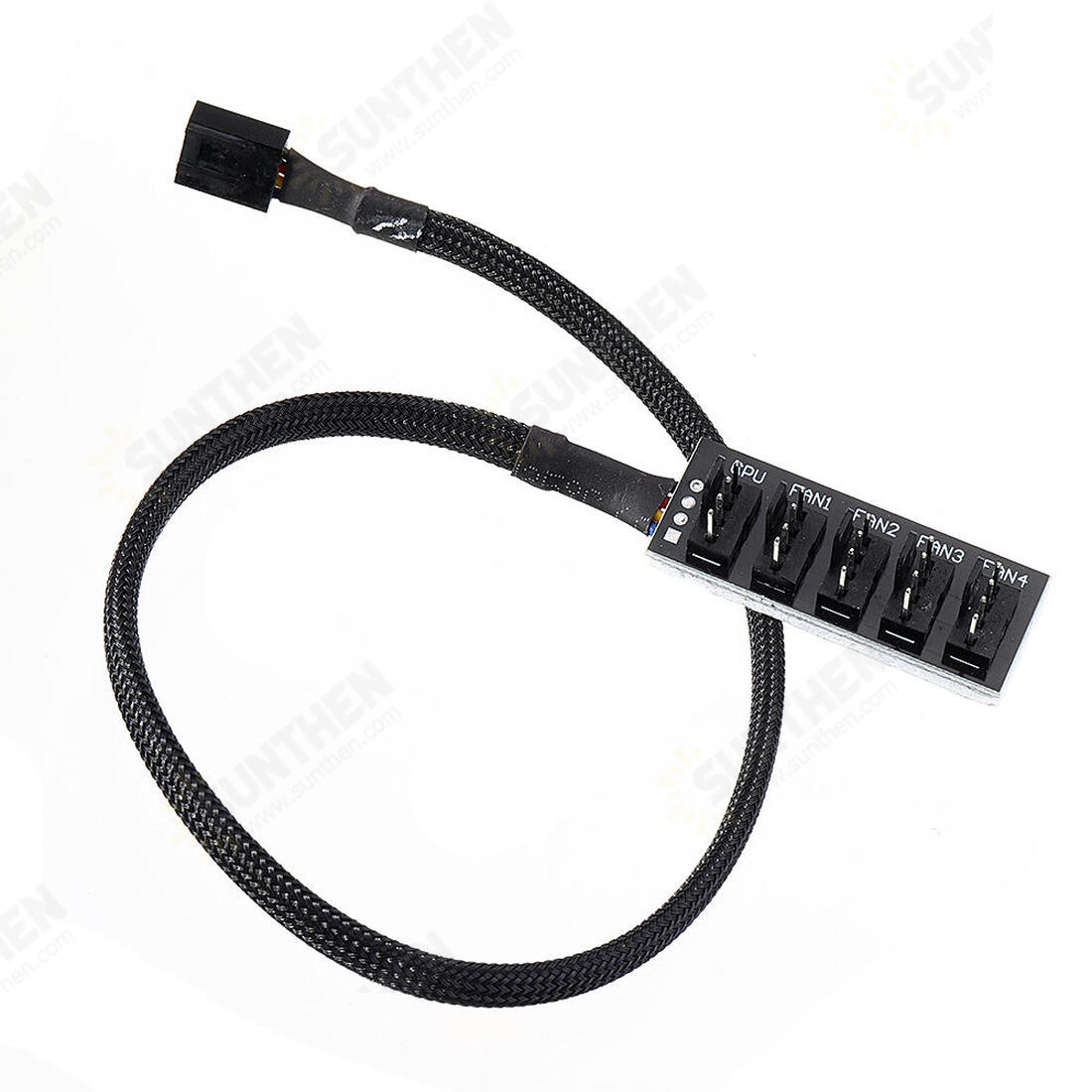 5Pin Computer CPU PWM Fan Hub Extension Cable 5-pin Motherboard Pair ...