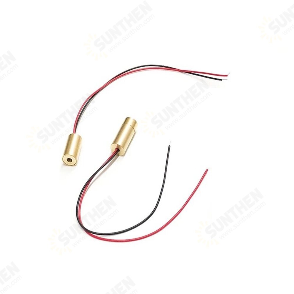 MINI 650nm 5mW 9mm 3V Red Dot Laser Head Laser Positioning Lamp ...