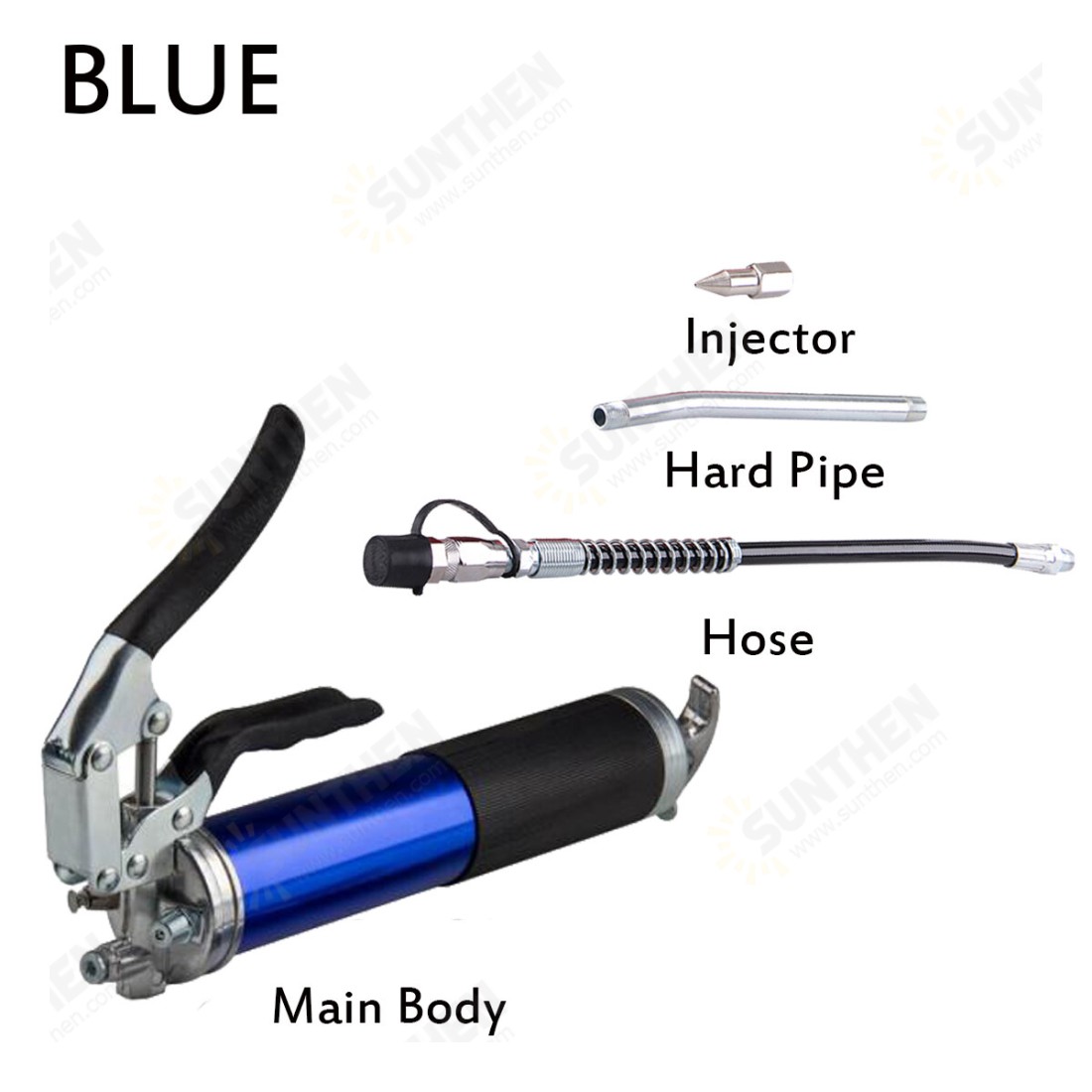 400cc Manual Grease Pistol Manual High Pressure Pistol Grease Machine