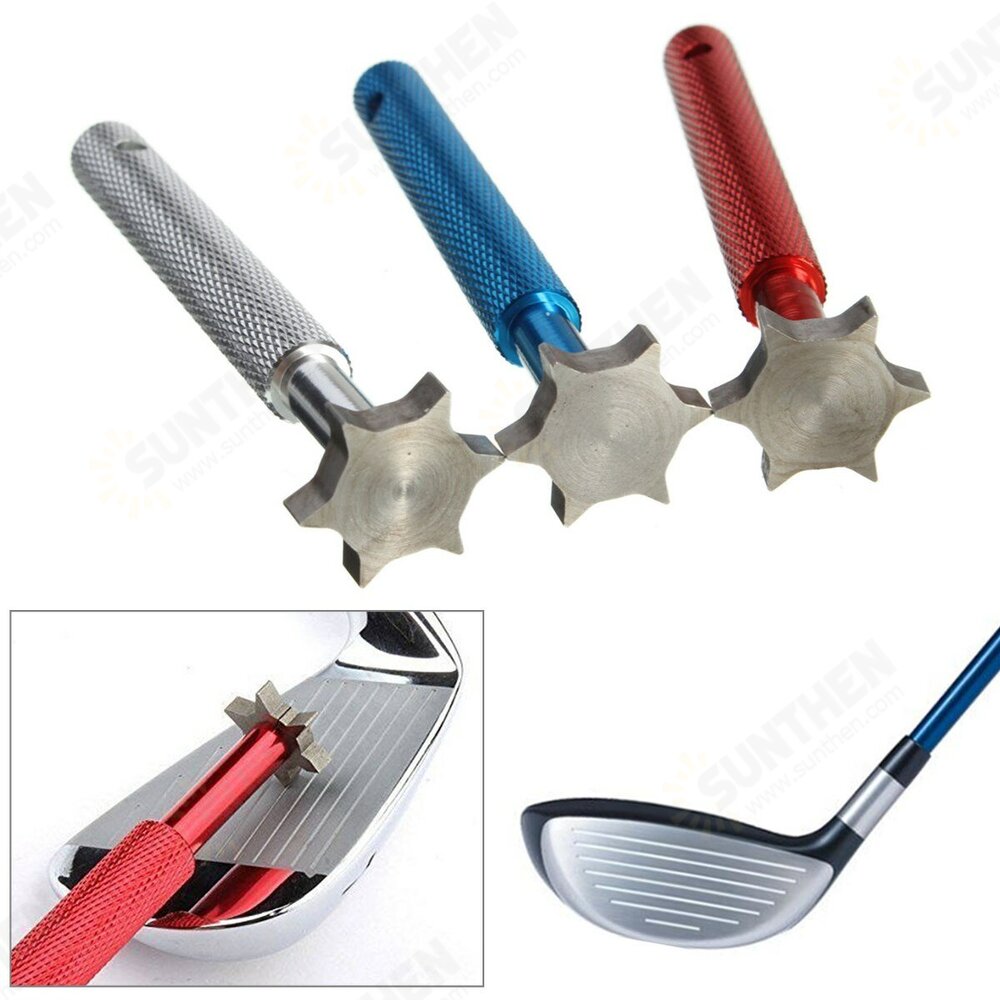 6 Cutters Golf Wedge Club Grooove Iron Club Grooove Tool Sharpener ...