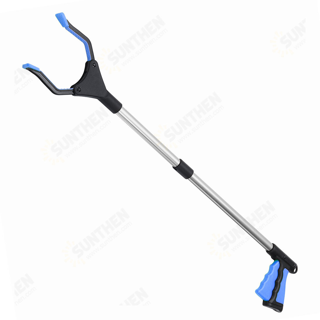 Industrial Heavy Duty Pick Up Tool Reacher Grabber Trash Rotating Hand ...