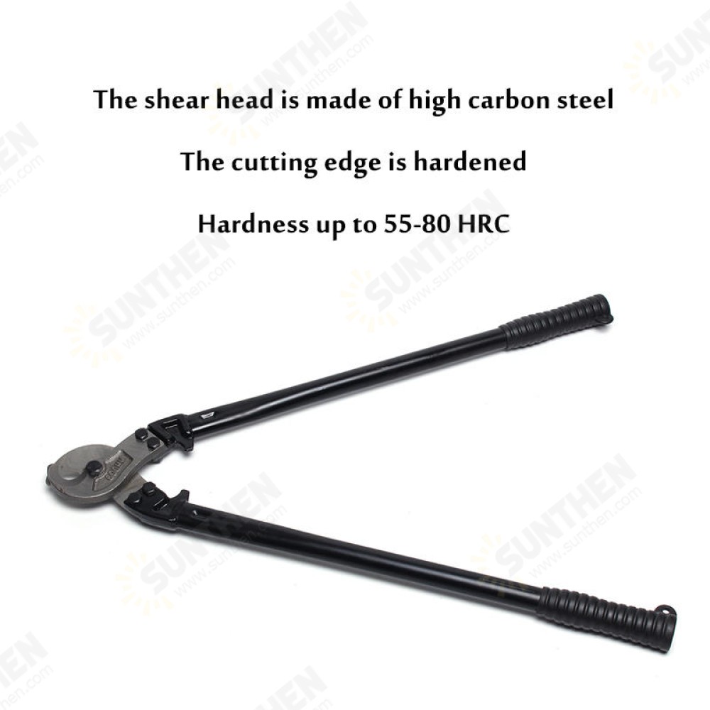 24 inch 600mm Electrical Cable Cutter Plier Cutting Manual Side Snip ...