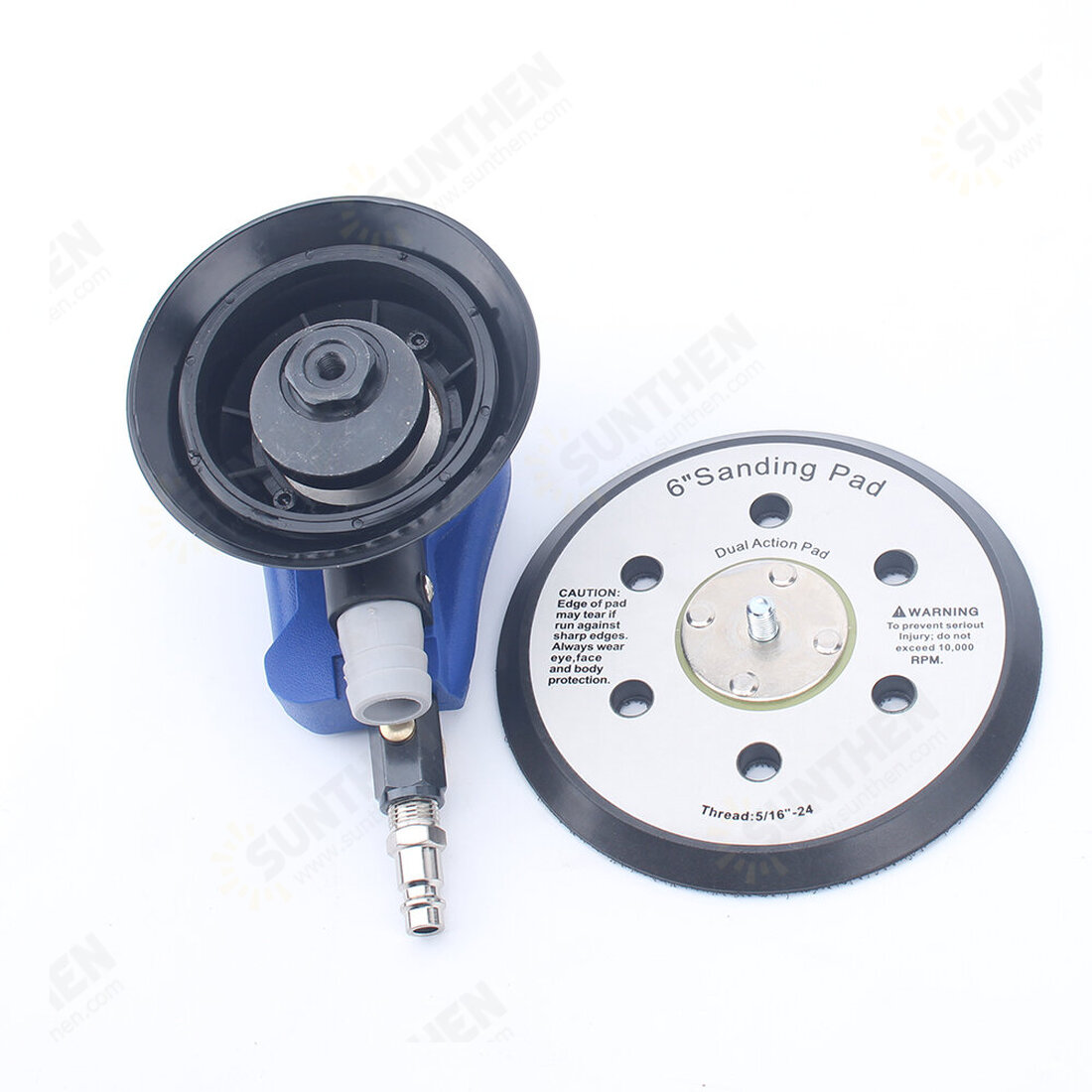 AT980V-6 6inch Air Sanding Machine 150mm Pneumatic Sander Pneumatic ...