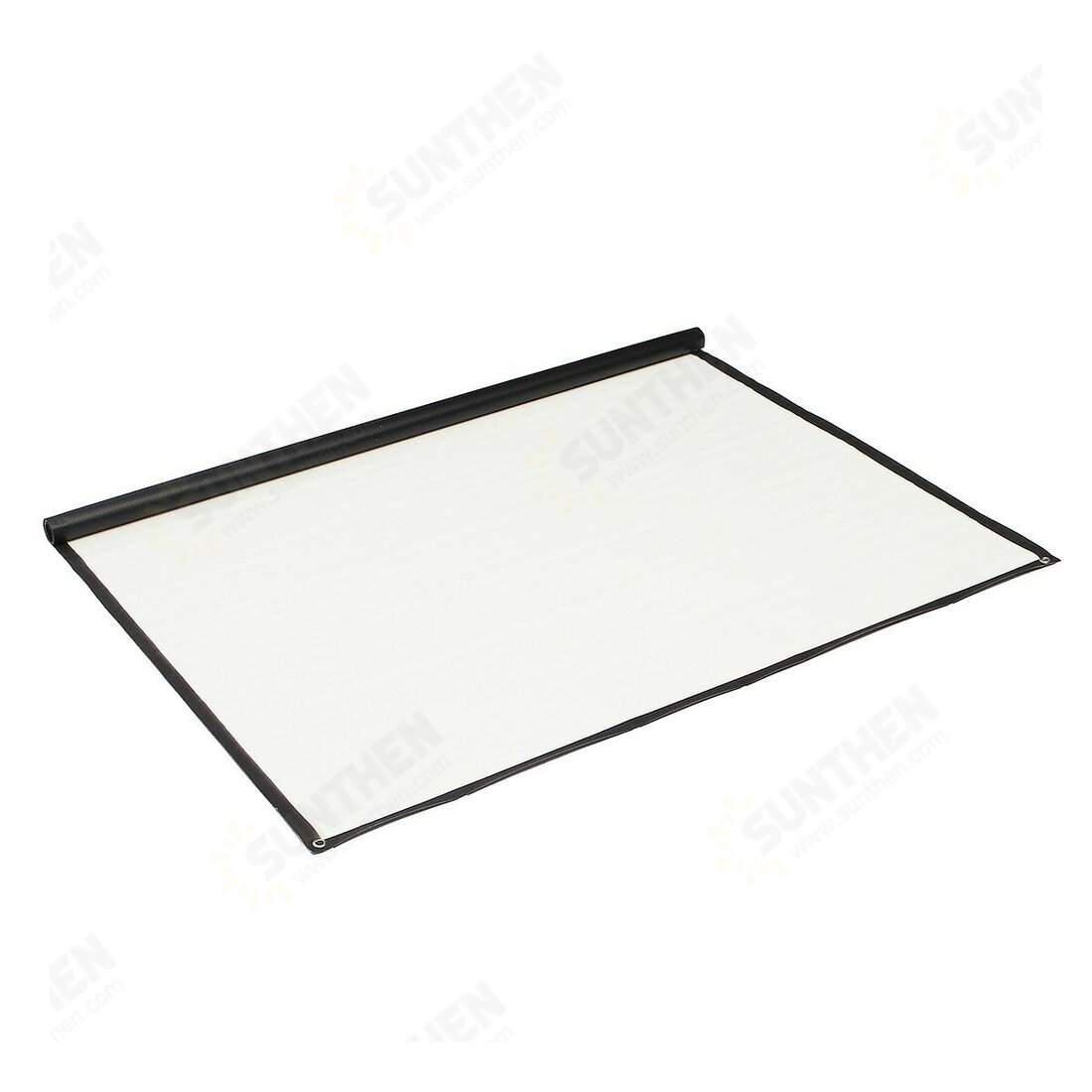 100 Inch 16:9 White Portable Fold Fabric Projection Screen for Home HD ...