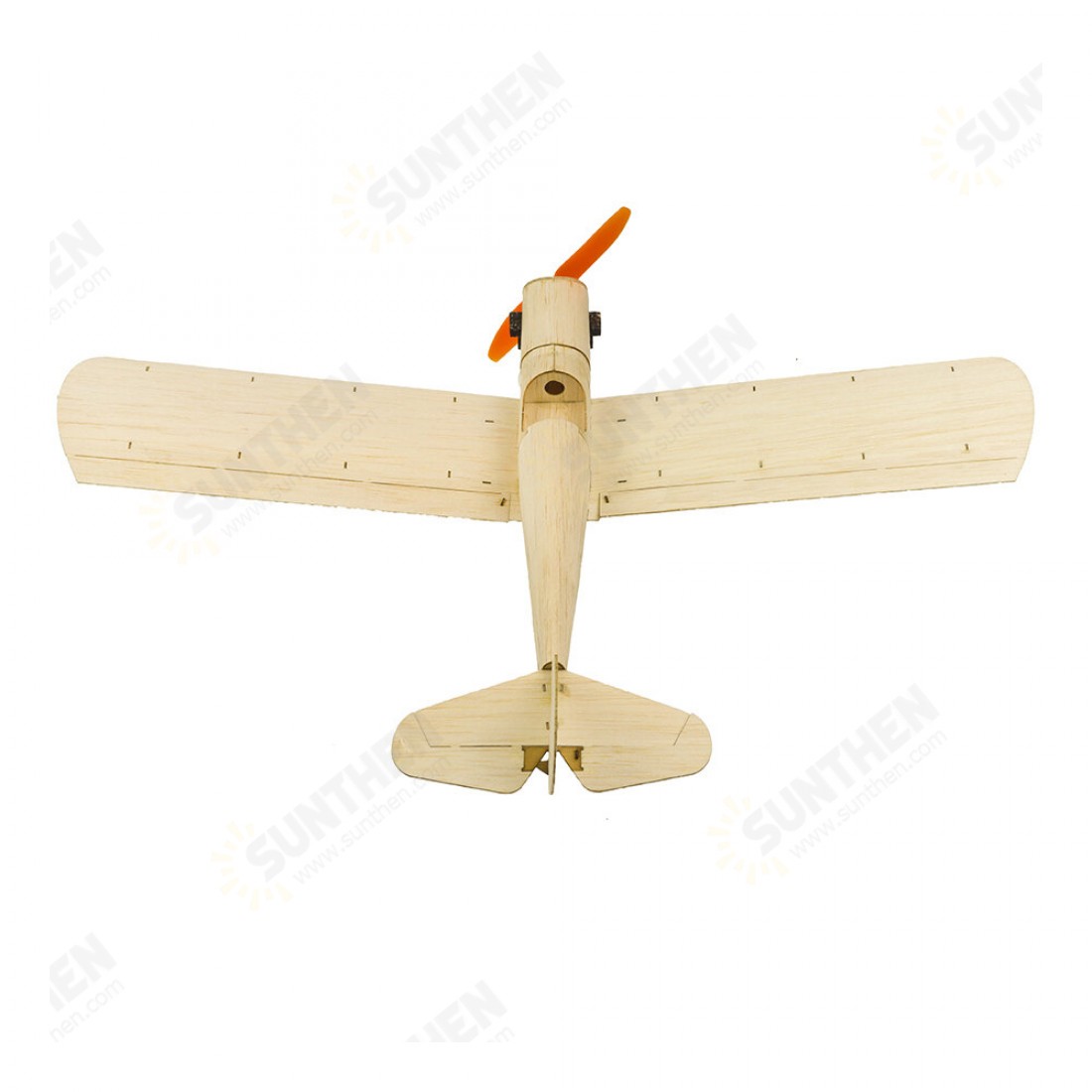 Micro Spacewalker 460mm Wingspan Balsa Wood RC Airplane Kit with Power ...