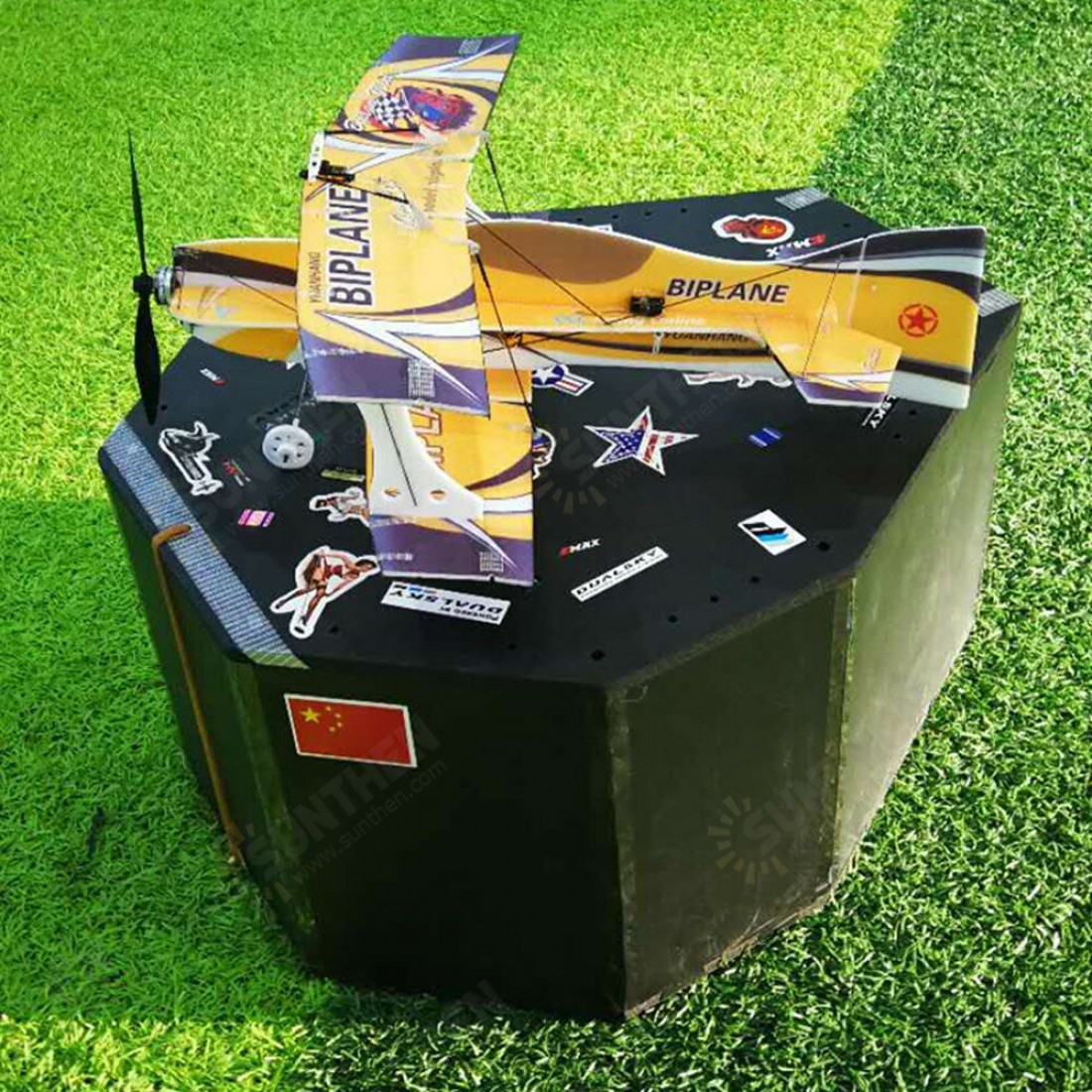 Mini-biplane Hornet 400mm Wingspan 3D Aerobatic Fixed-wing RC Airplane ...