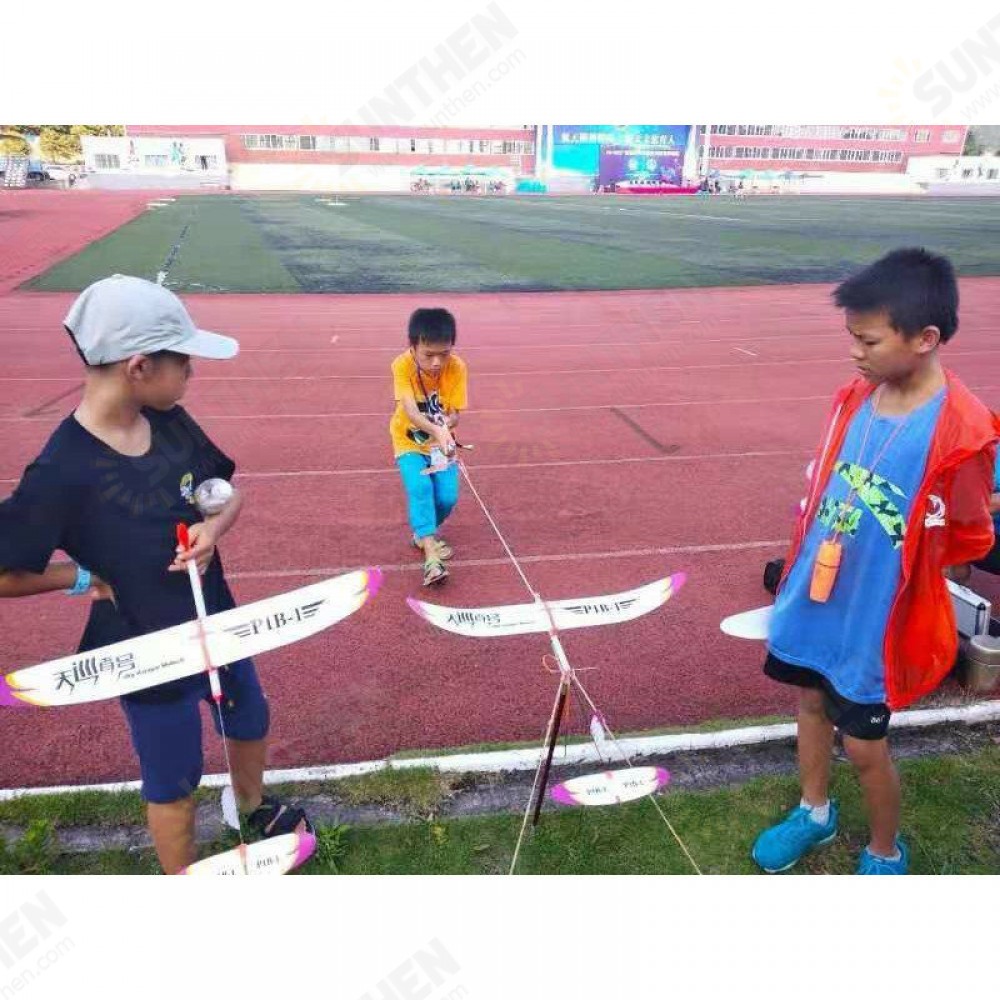 P1B-1 Rubber Band Powered Airplane Hand Launch Level Elastic Powered RC ...
