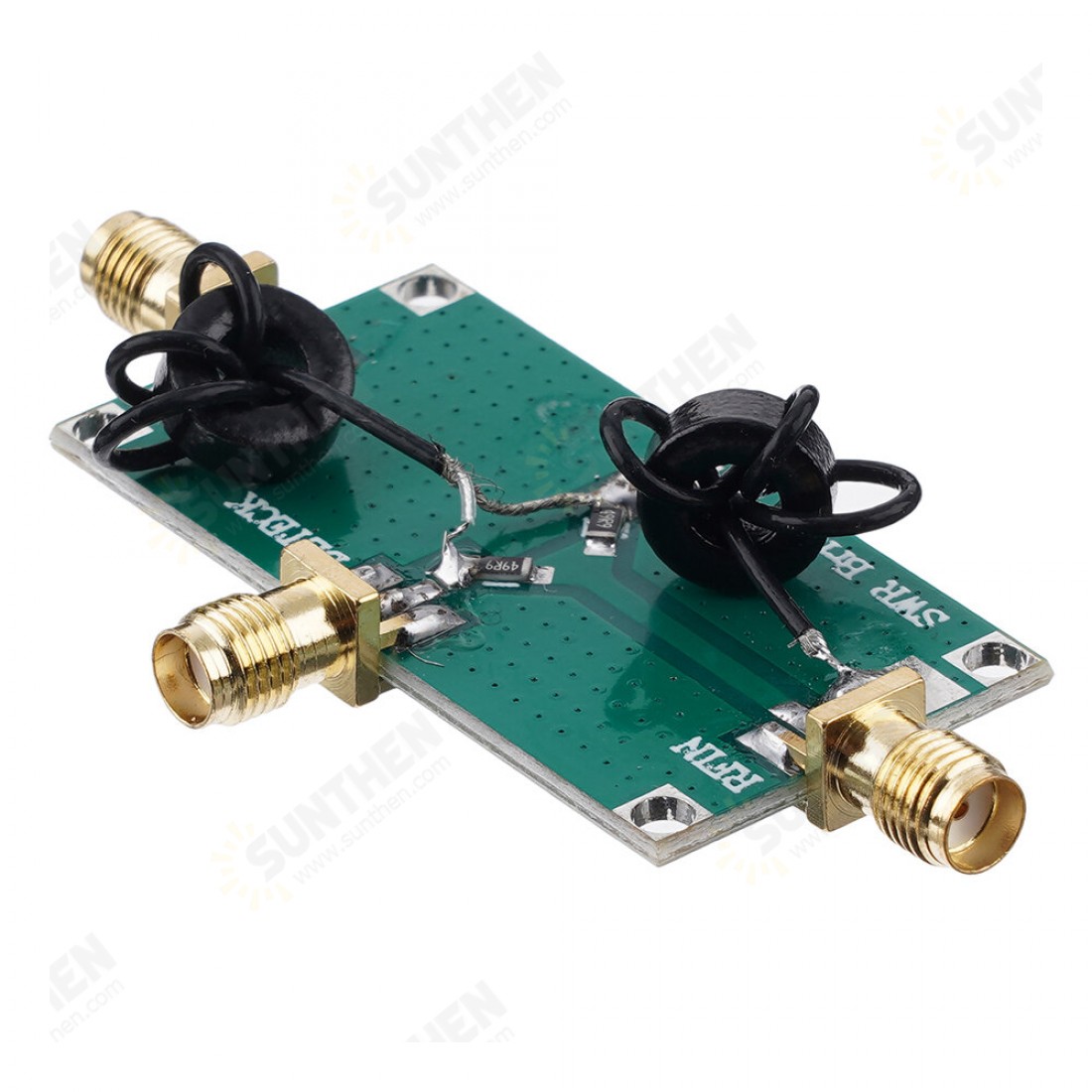 10-3000MHz Standing Wave Ratio Reflection Bridge SWR RF Directional Bridge Network Circuit ...