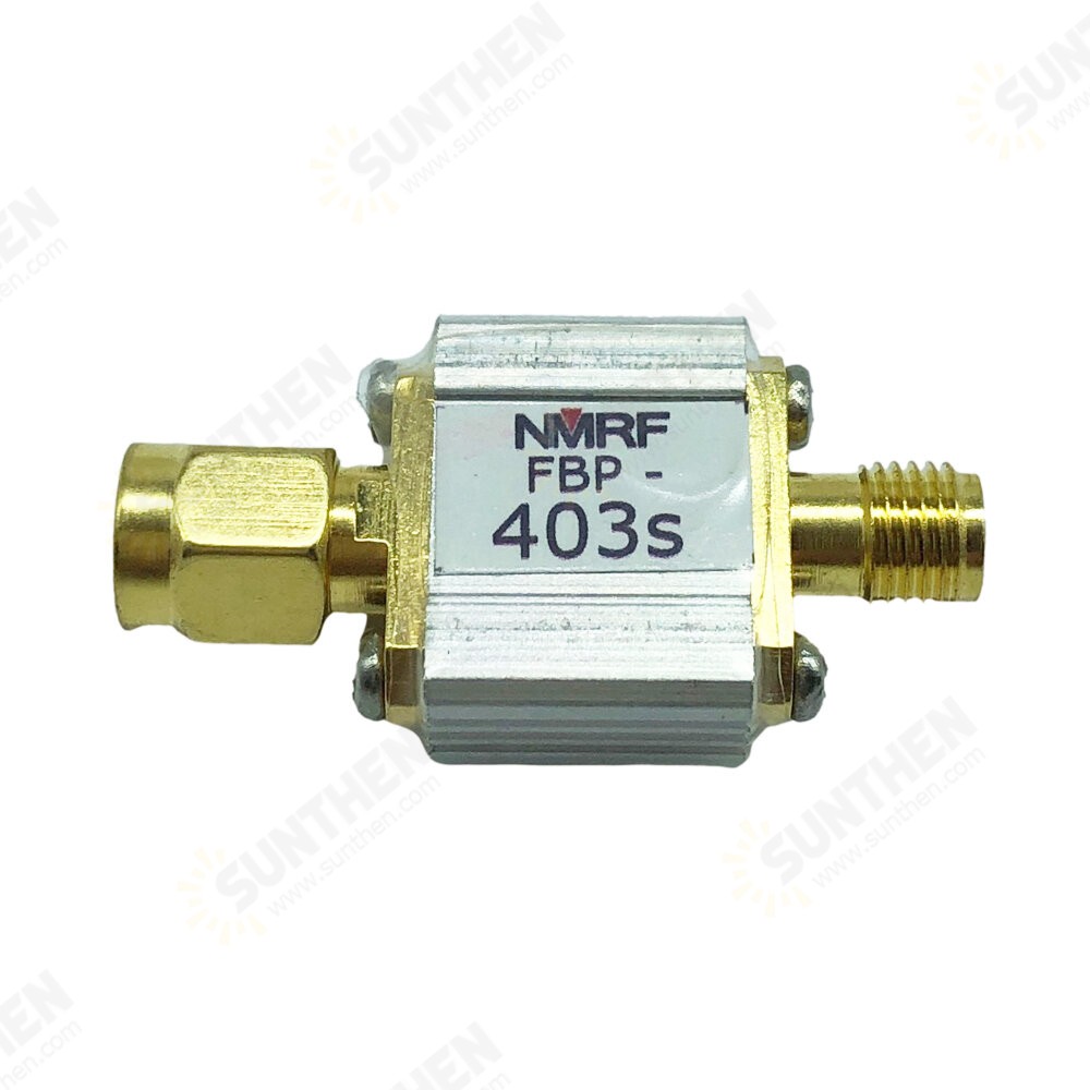 FBP-403s 403MHz SAW Bandpass Filter Band Pass Filter 1dB Bandwidth 4MHz ...