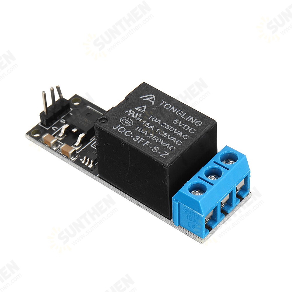 1 Channel 12V Bistable Self-locking Relay Module Button MCU Low-level ...