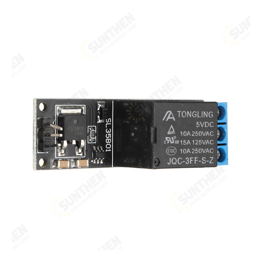 1 Channel 12V Bistable Self-locking Relay Module Button MCU Low-level Control Switch