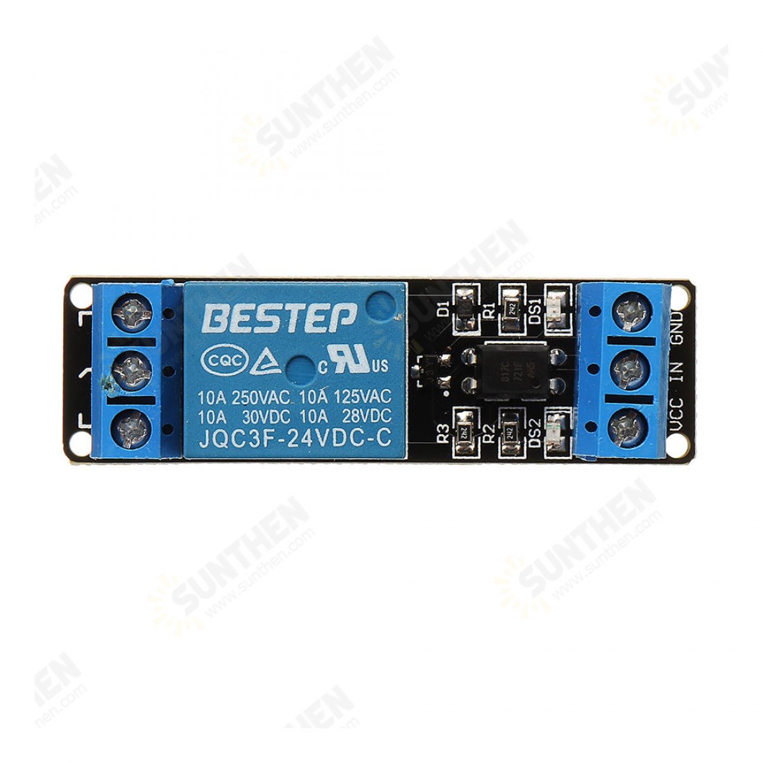 1 Channel 24V Relay Module Optocoupler Isolation With Indicator Input ...