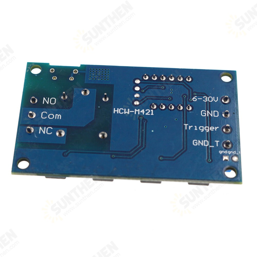 1 Way 6-30V Relay Module On/Off Switch Trigger Time Delay Circuit Timer Cycle Switch Relay