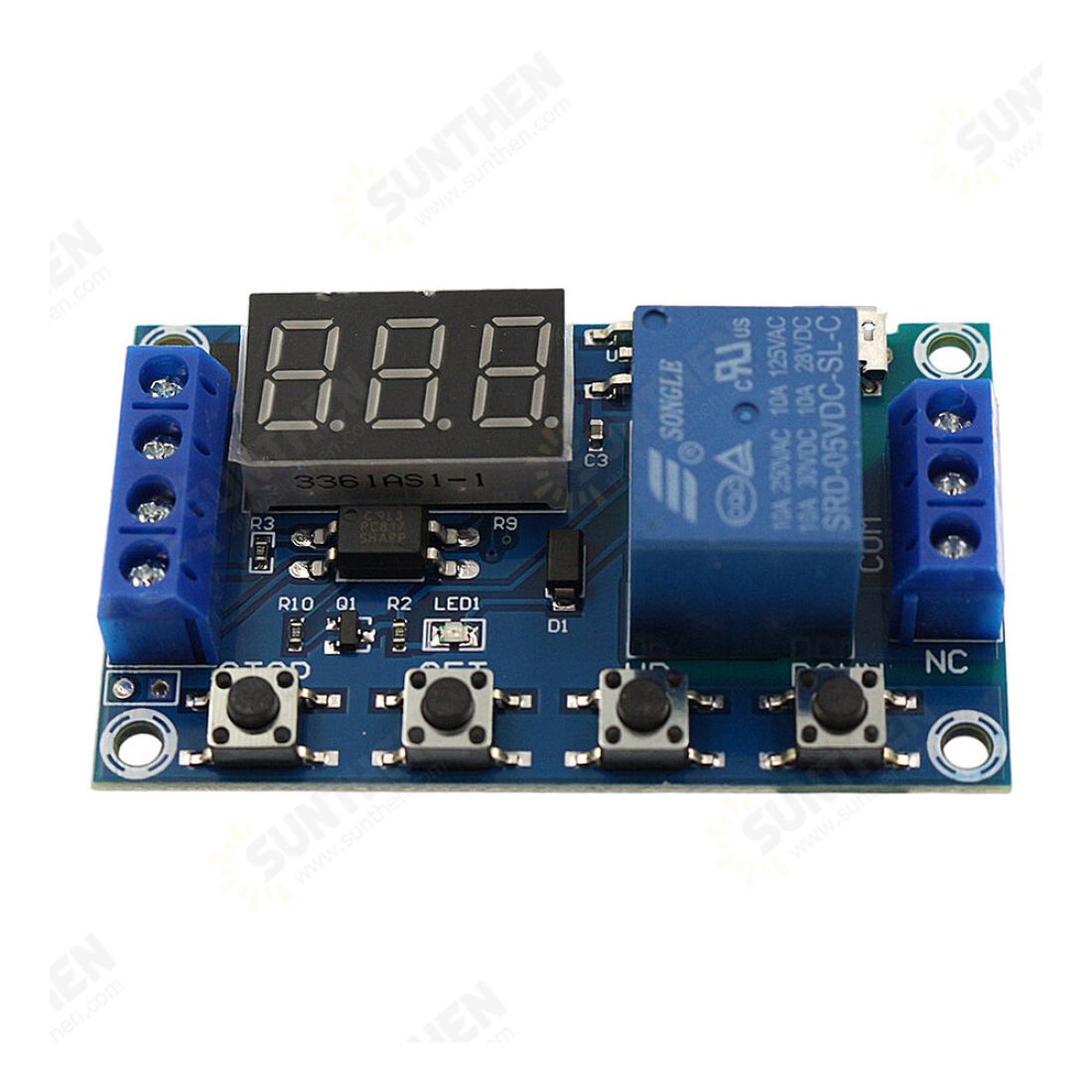 1 Way 6 30v Relay Module Onoff Switch Trigger Time Delay Circuit Timer Cycle Switch Relay