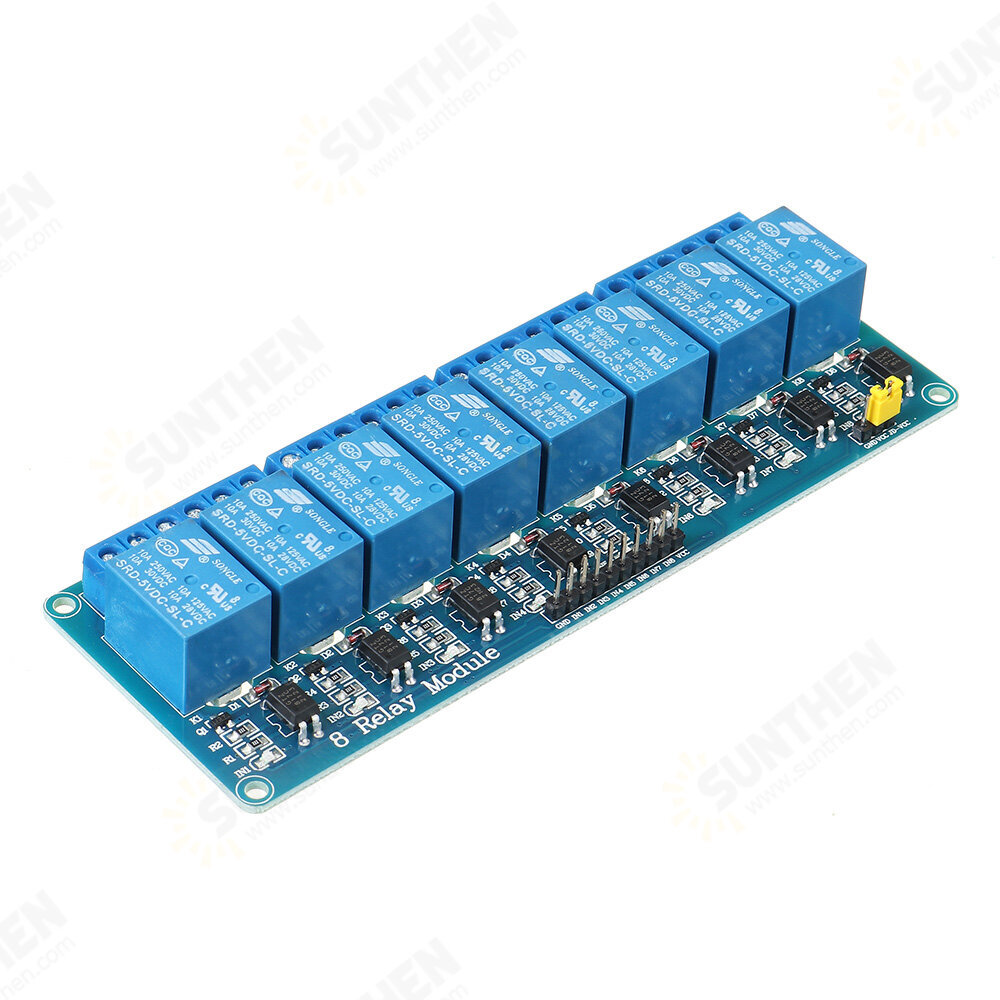 1/2/4/6/8/16 Relay Module 8 Channel with Optocoupler Relay Output 1 2 4 6 Relay Module 8 ...