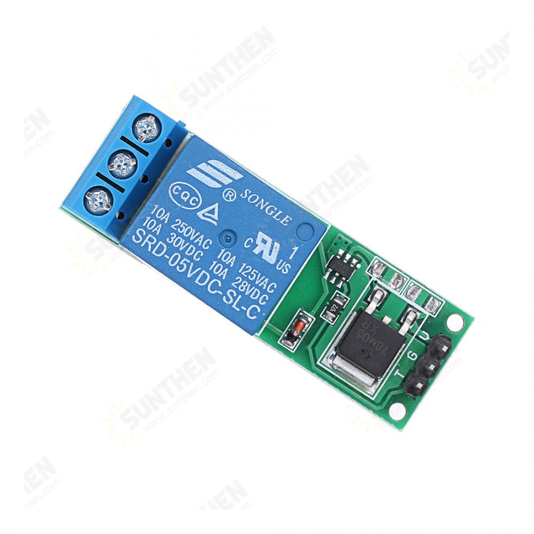 1CH Channel DC 12V 60-70MA Self-locking Relay Module Trigger Latch ...