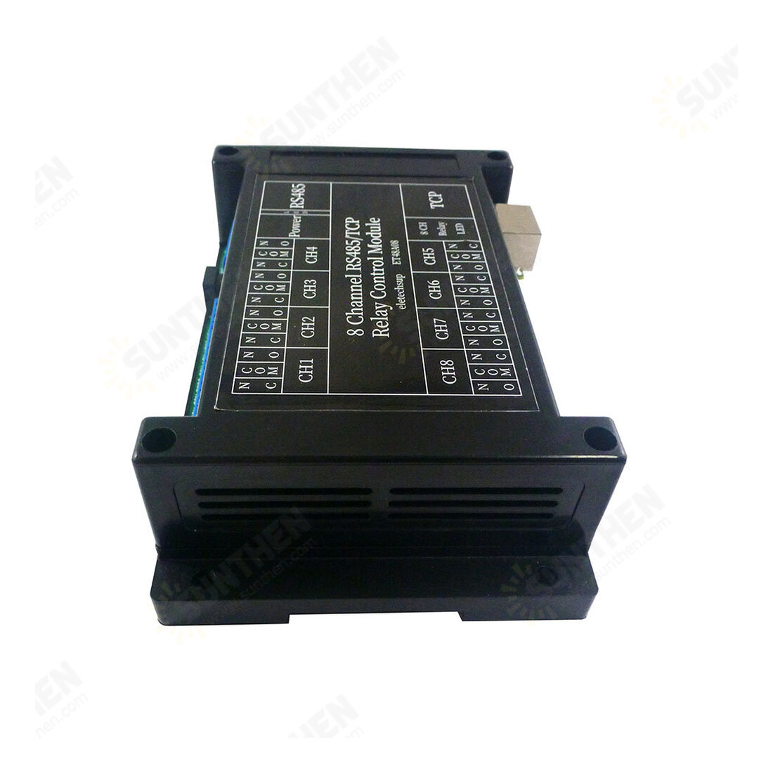 2 IN 1 8CH Network Ethernet RS485 Relay Modbus RTU Slave TCP/IP UDP UART Switch Module PLC ...