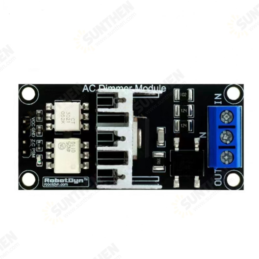 AC Light Dimmer Module For PWM Controller 1 Channel 3.3V/5V Logic AC ...