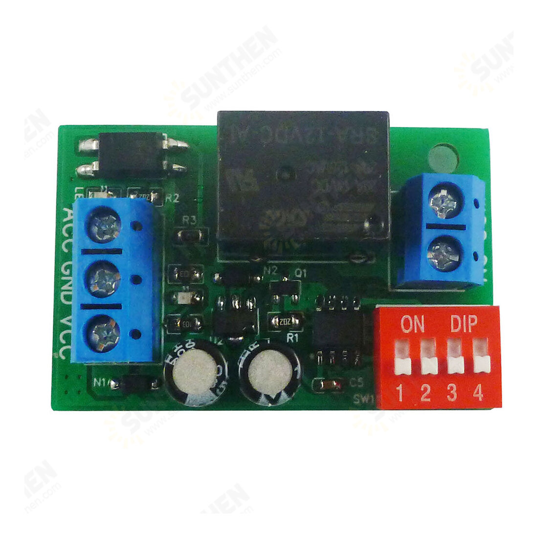 DC 12V Car ACC Trigger Delay Power-off Switch Relay Module for Car Door ...