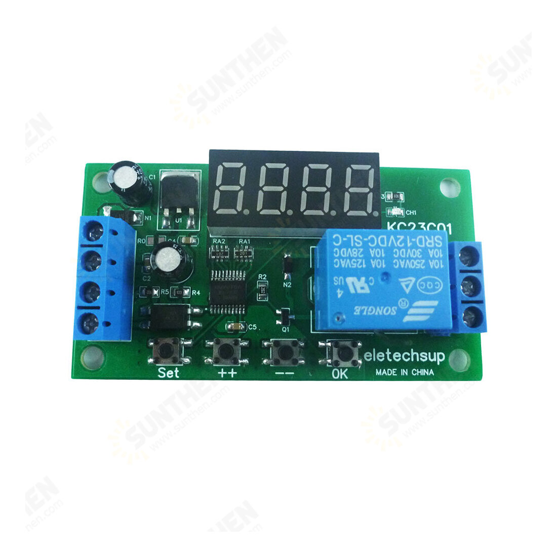 Multifunction Pulse Counter Switch Adjustable Timer Delay Turn On/Off ...