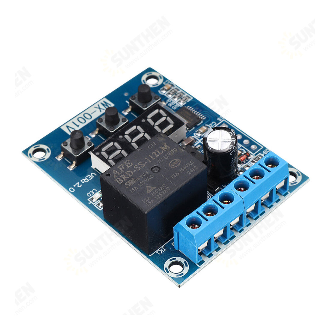 Voltage Detection Module Relay Switch Charging Discharge Monitoring ...