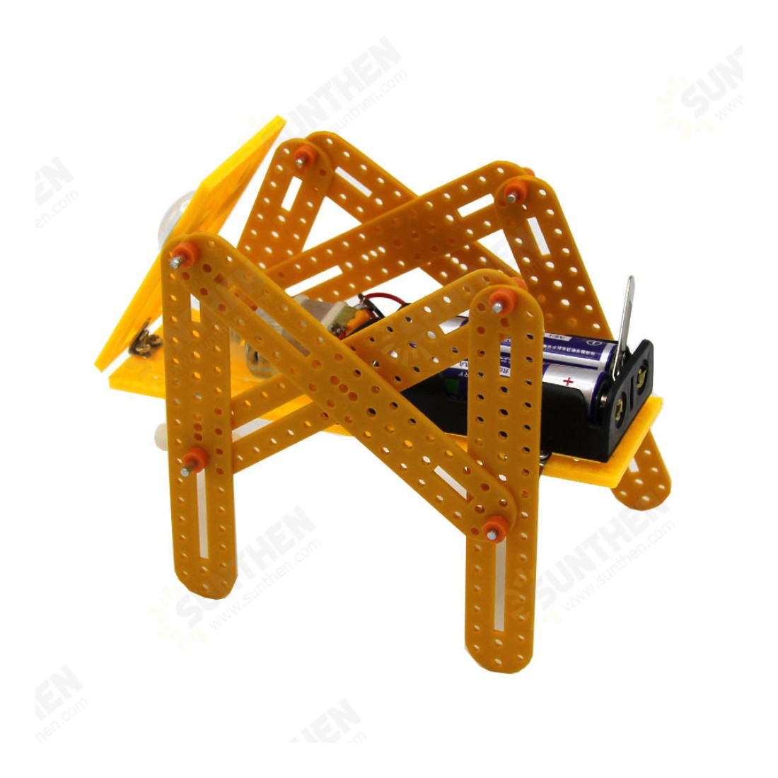 DIY Electric Crawling Robot Dog Model Science Technology Experiment ...
