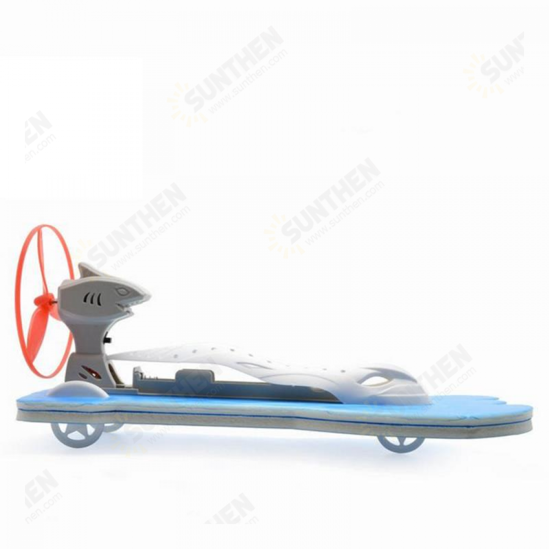 Aerodynamic Speedboat Assembly Model Science Technology Wind Energy ...