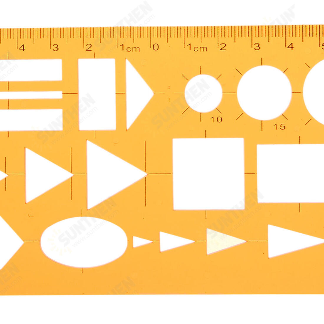 Network Technique Technical Drawing Template KT Soft Plastic Ruler Drafting Design Stencil