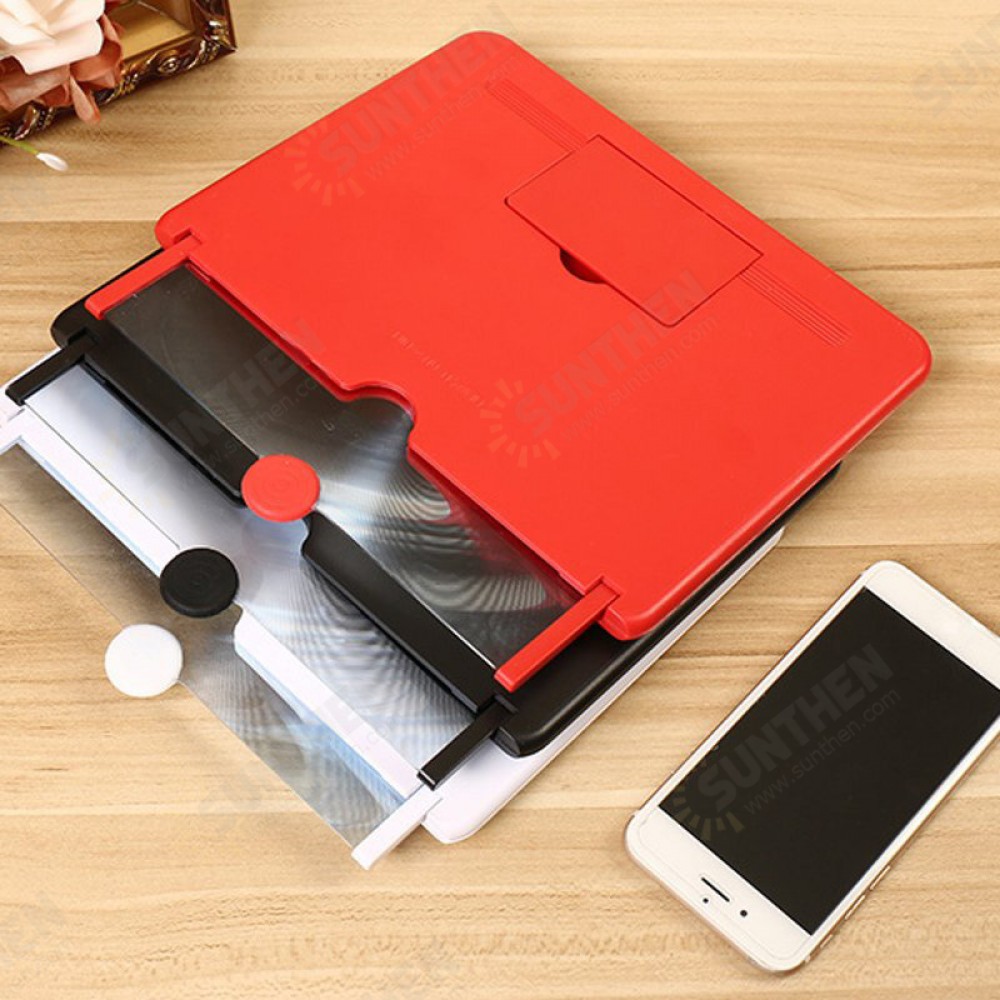 10 inch HD 3D Phone Screen Magnifier Enlarge 3-4 Times Foldable Eye ...