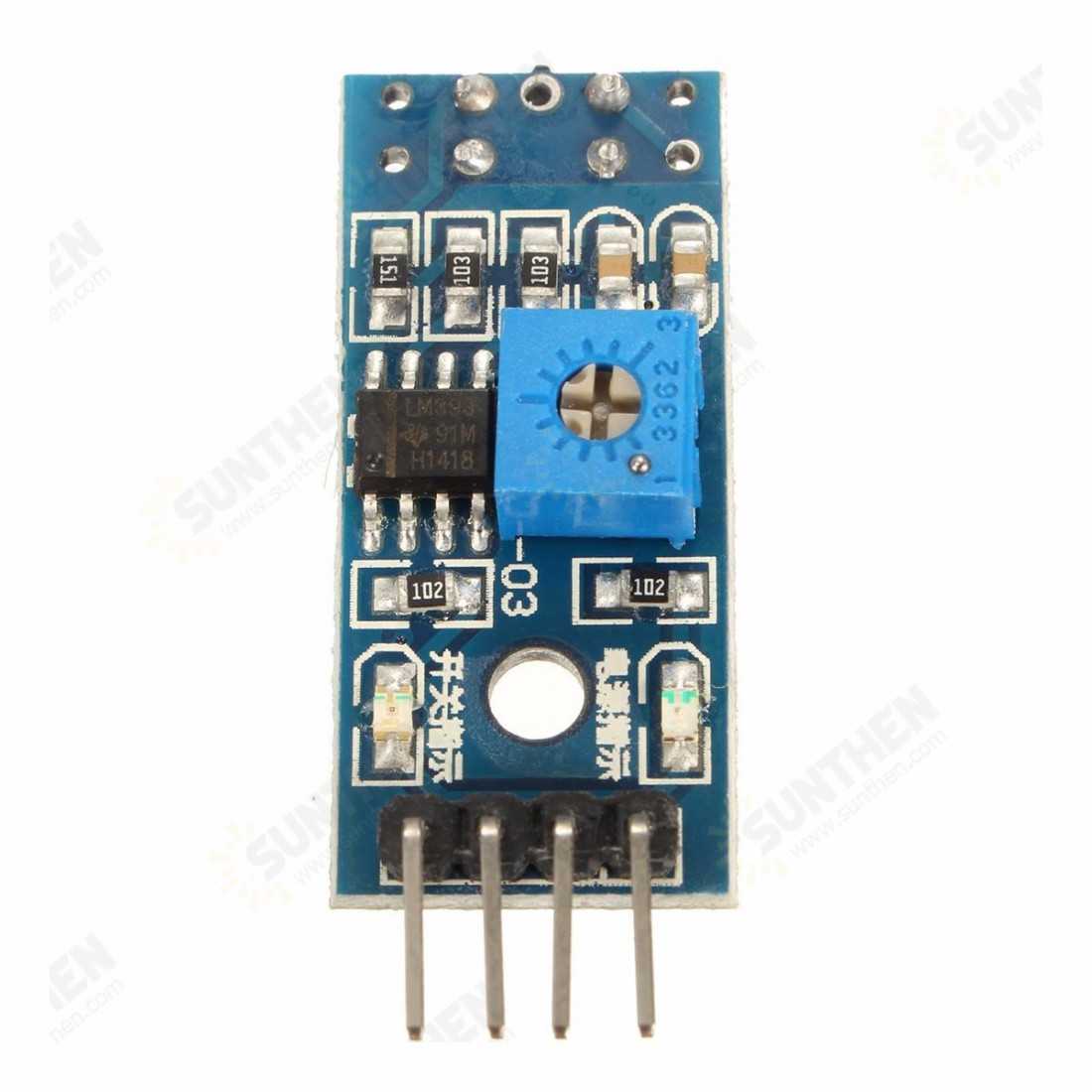 10pcs TCRT5000 Infrared Reflective Switch IR Barrier Line Track Sensor ...