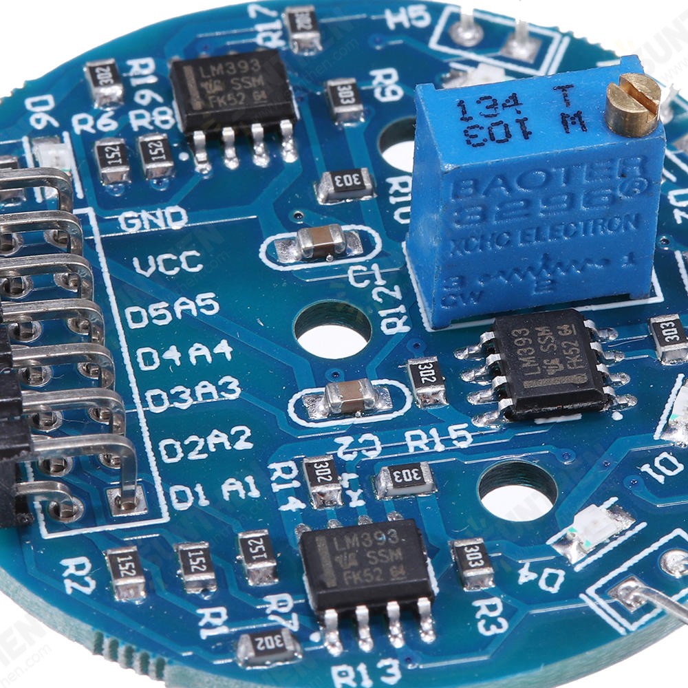 5 Channel Flame Sensor Module Analog Dgital Dual Output Fire ...