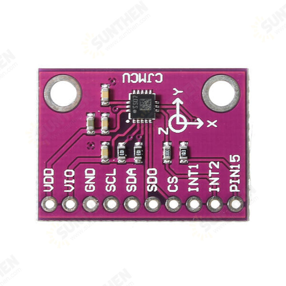 LSM6DS33TR 3-Axis Accelerometer + 3-Axis Gyroscope 6-Axis Inertial ...