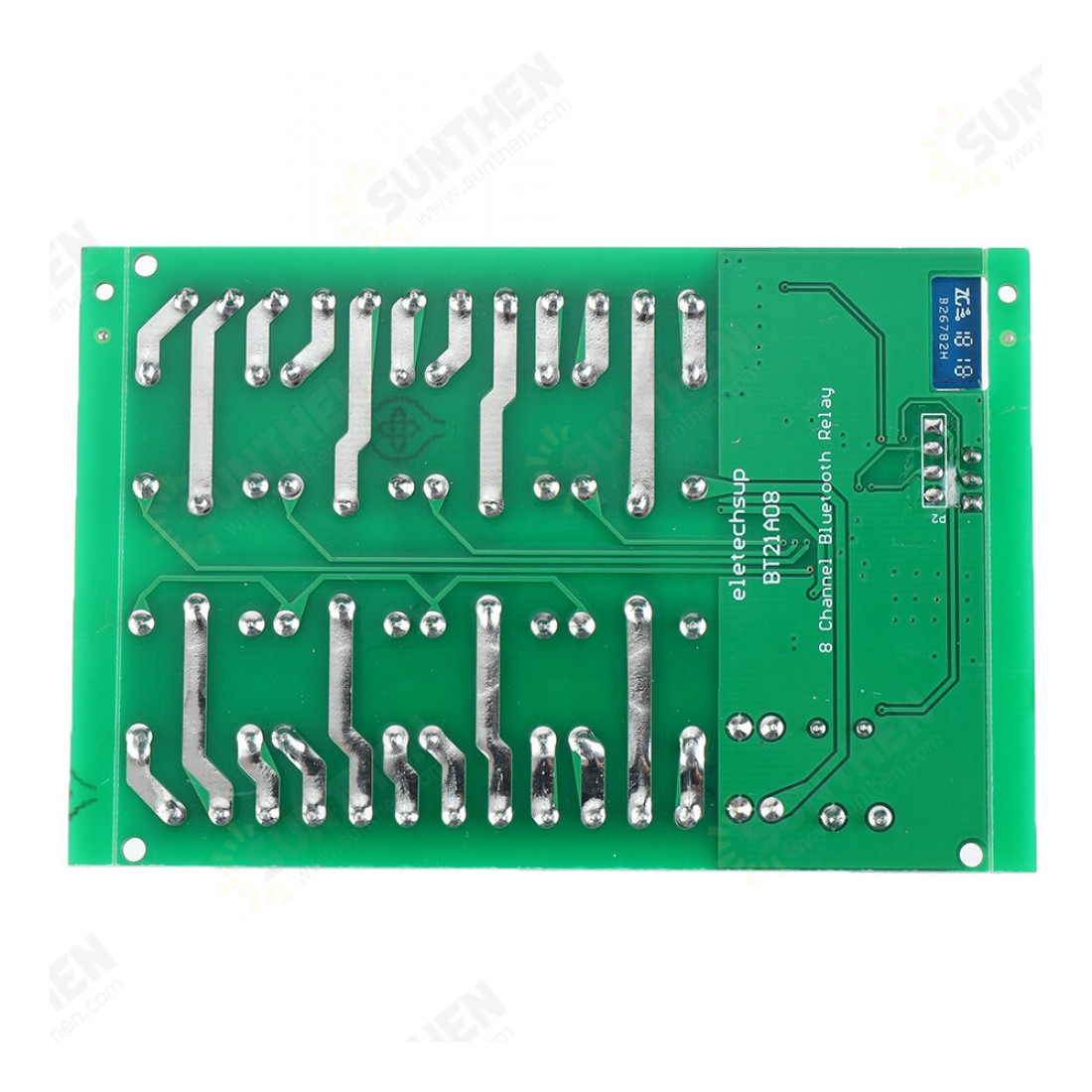 8 Channel Android Phone bluetooth Remote Control Relay Switch Module ...