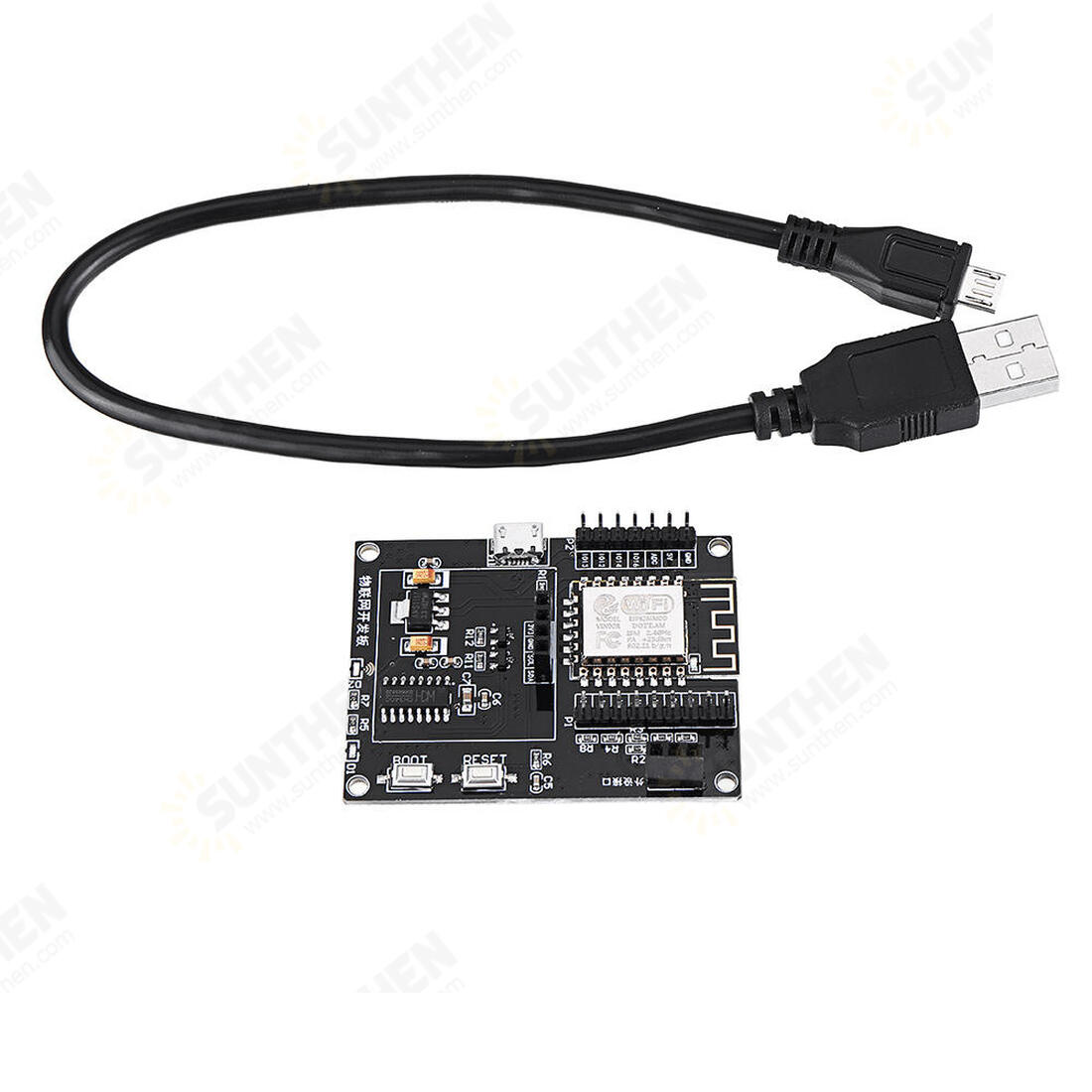 ESP8266 IoT Development Board +Yellow Blue OLED Display SDK Programming Wifi Module Small System ...