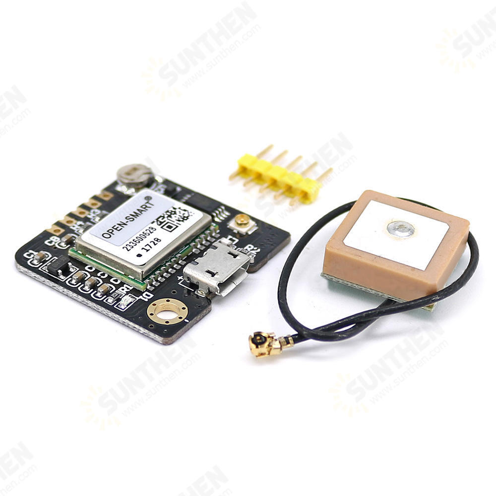 GPS Serial Module APM2.5 Flight Control GT-U7 with Ceramic Antenna for DIY Handheld Positioning ...