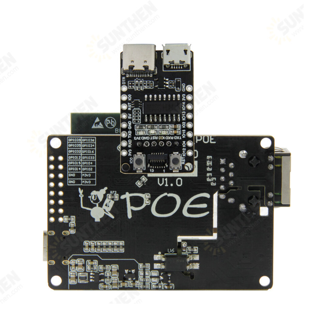 T-Internet-POE ESP32-WROOM LAN8720A Chip Ethernet Adapter And ...