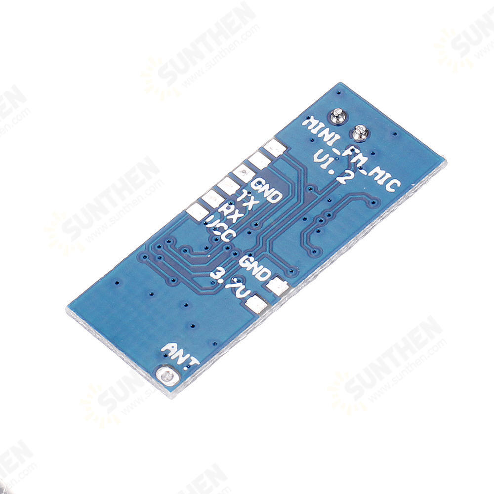Mini FM Transmitter Module Wireless Microphone Single Channel Board 3 ...