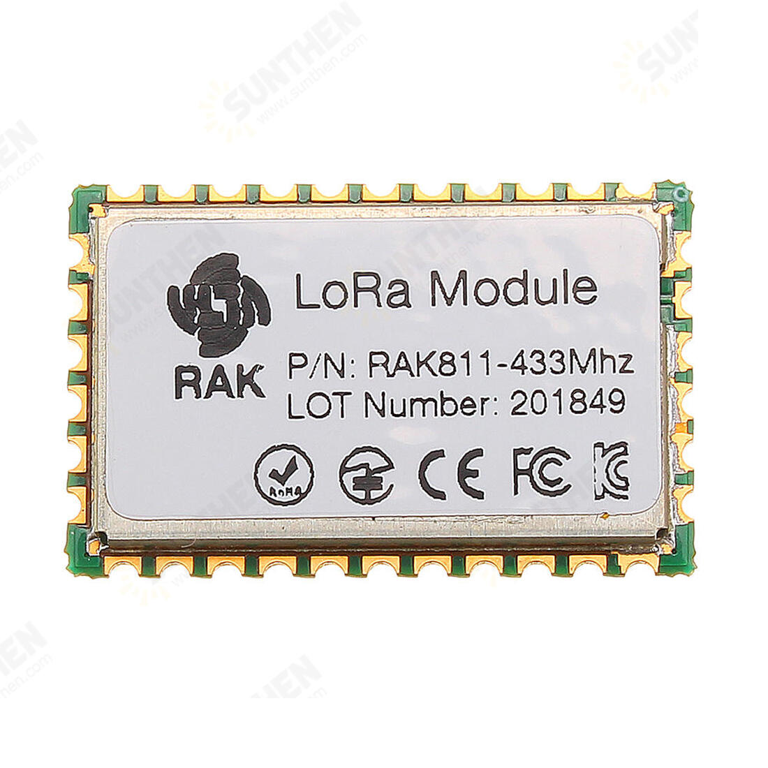 RAK811 LoRa Module 433MHz SX1276 Wireless Communication Spread Spectrum ...