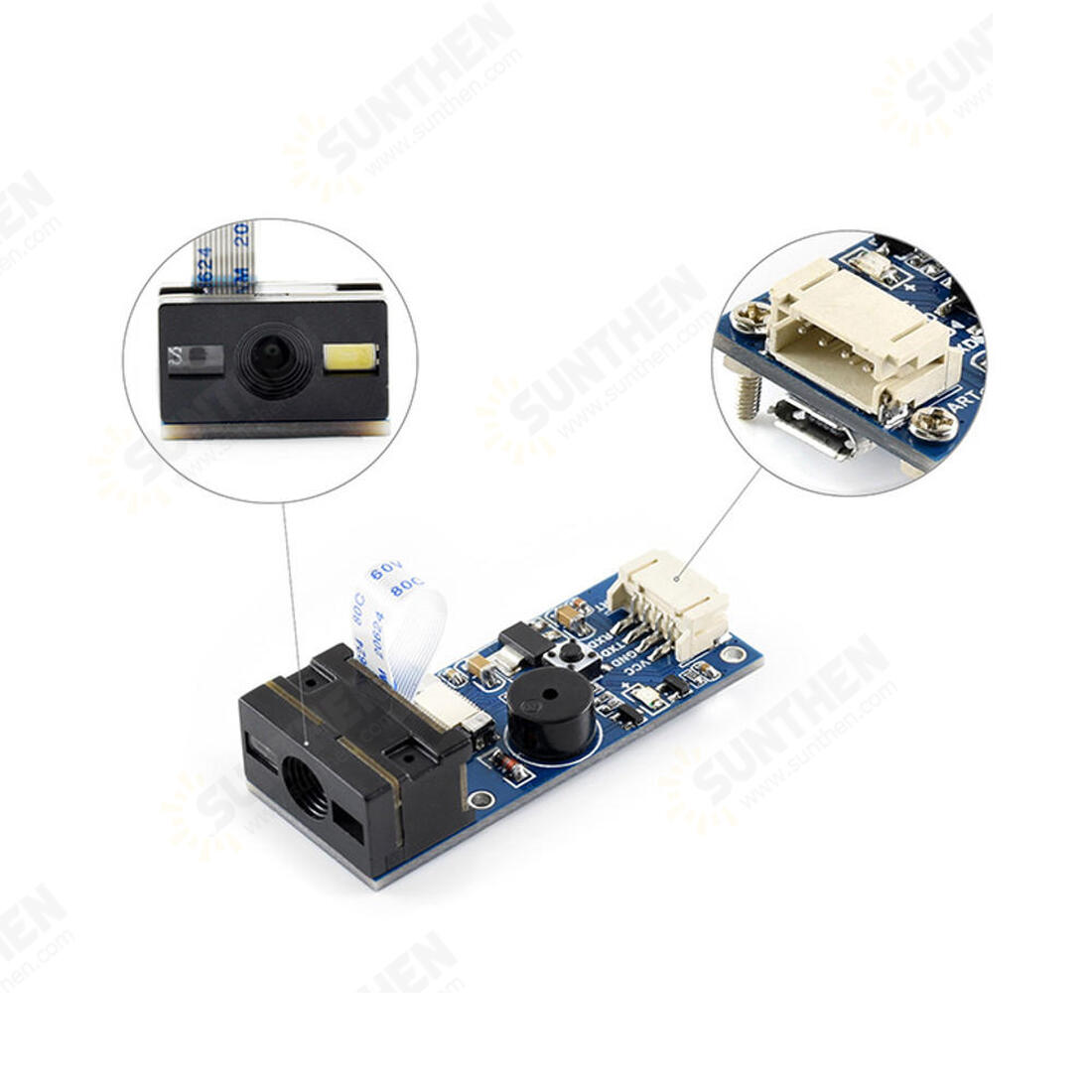 Barcode QR Code Computer Scanning Recognition Module Support PDF417 ...