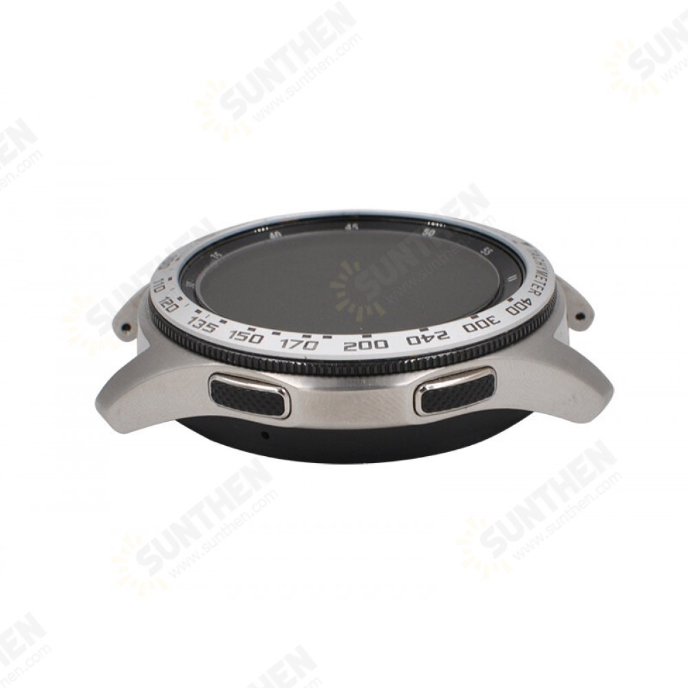 Time / Speed Tachymeter Scale Metal Outer Edge Cover Watch Bezel Ring ...